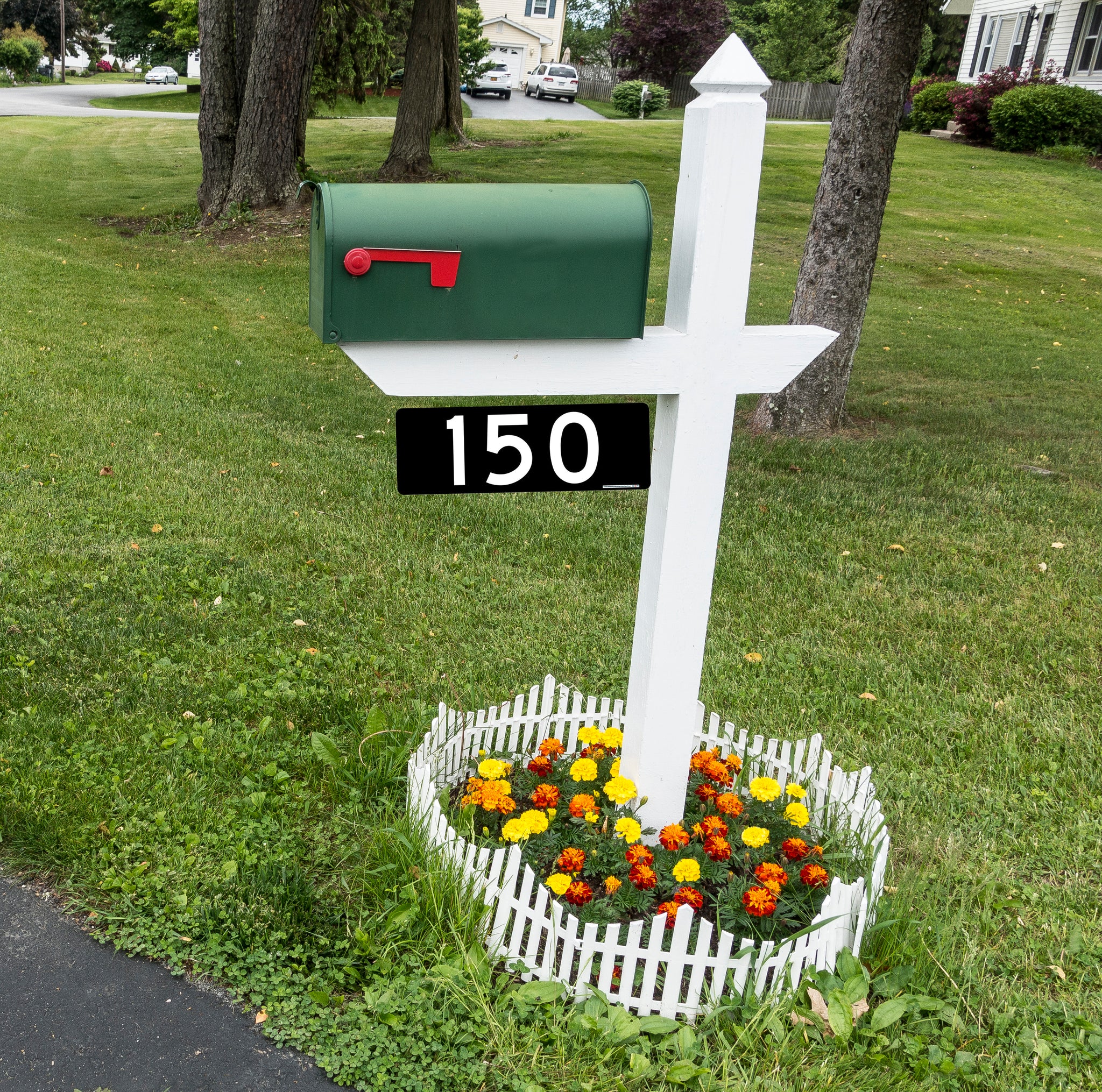 Signways, 911 Emergency House Number Address Customizable Double-sided ...